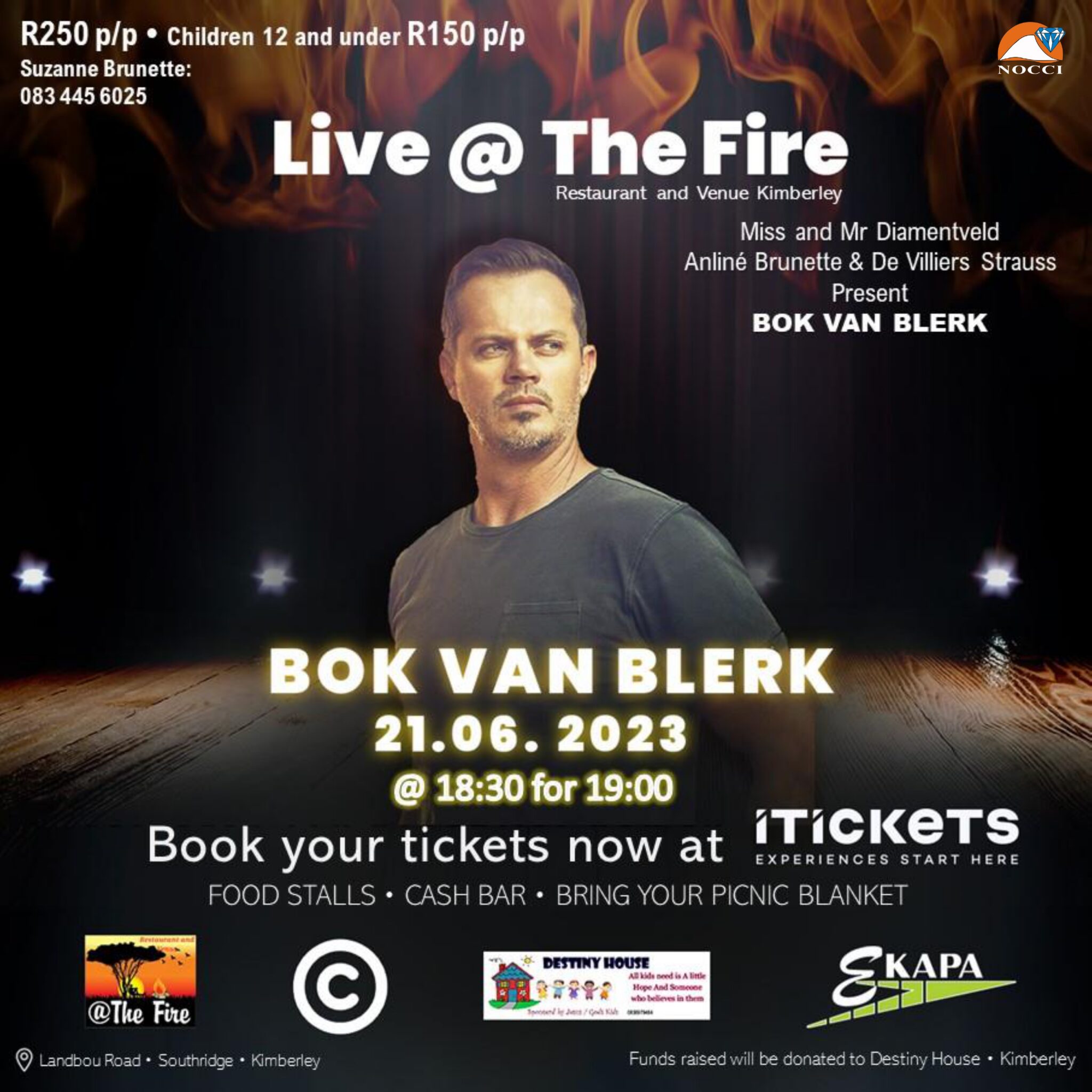 At The Fire Restaurant & Venue – NOCCI Member Ad – NOCCI